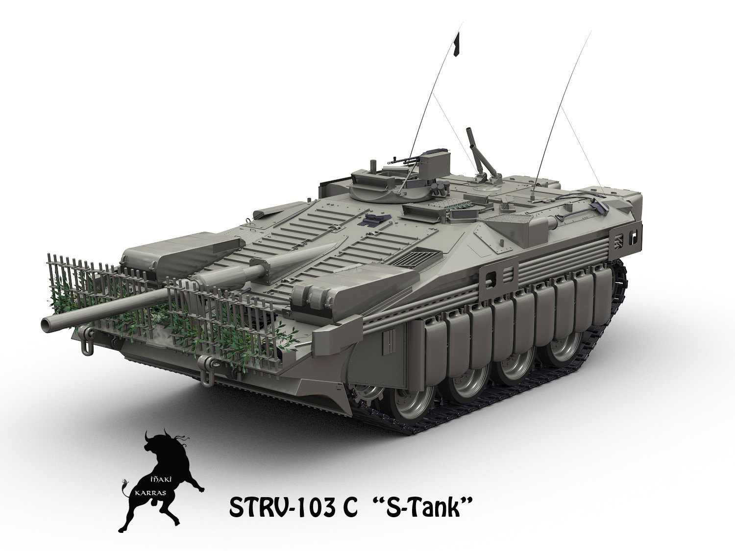 modelo 3d STRV-103 C - TurboSquid 722830