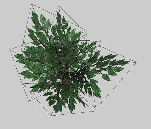 free shrub 3d model
