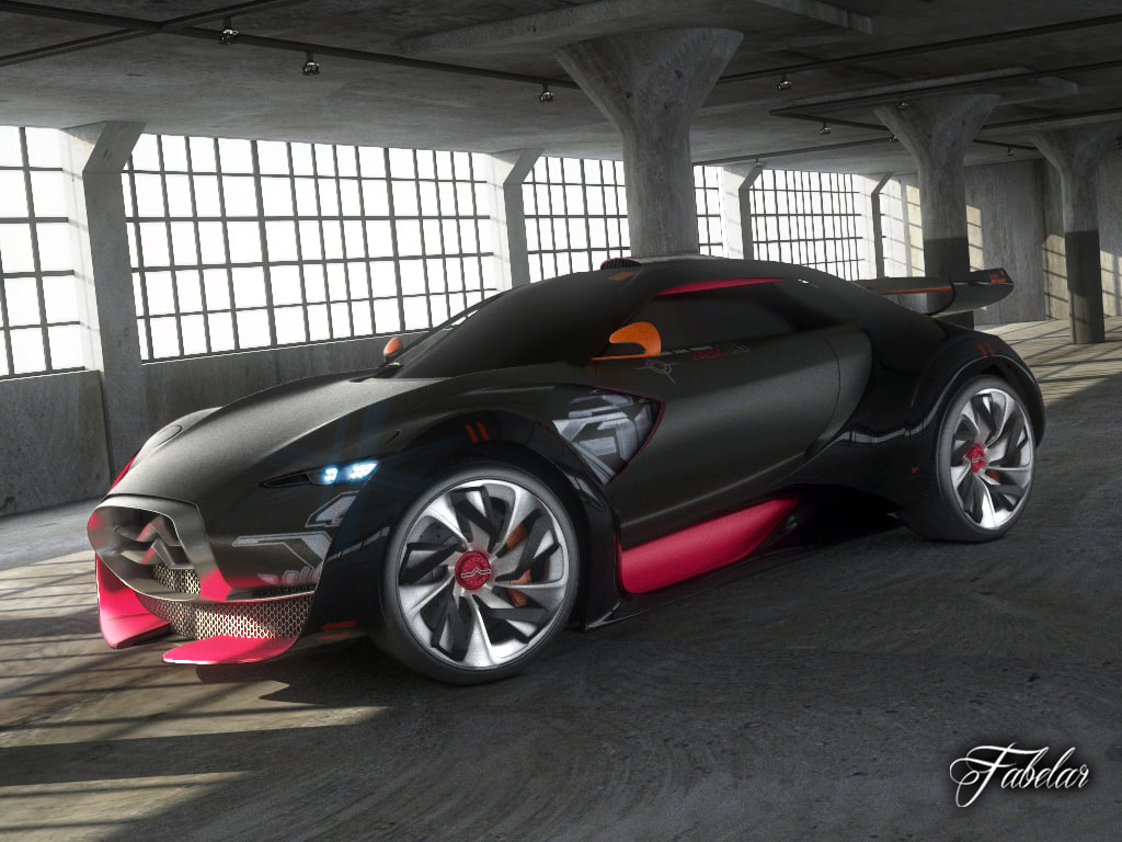 modelo 3d Citroen Survolt 2.0 - TurboSquid 725186