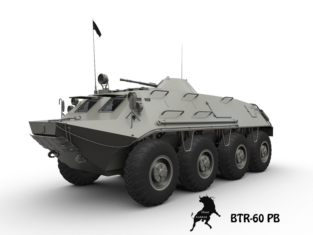btr tank 3d model