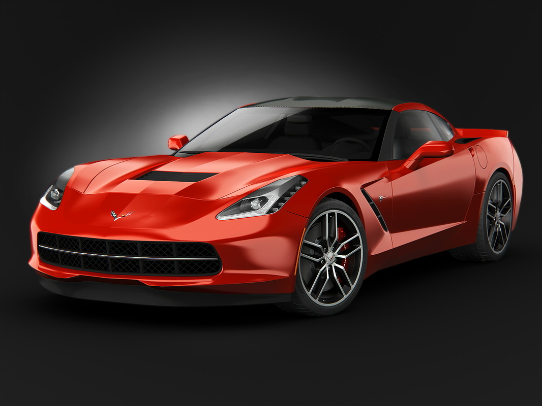 3d chevrolet corvette c7