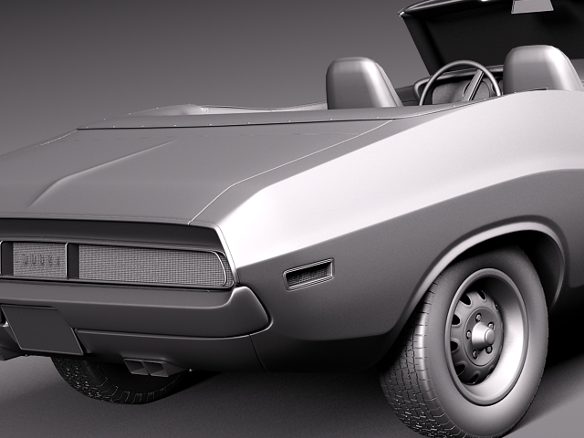 dodge antique convertible 1970 max