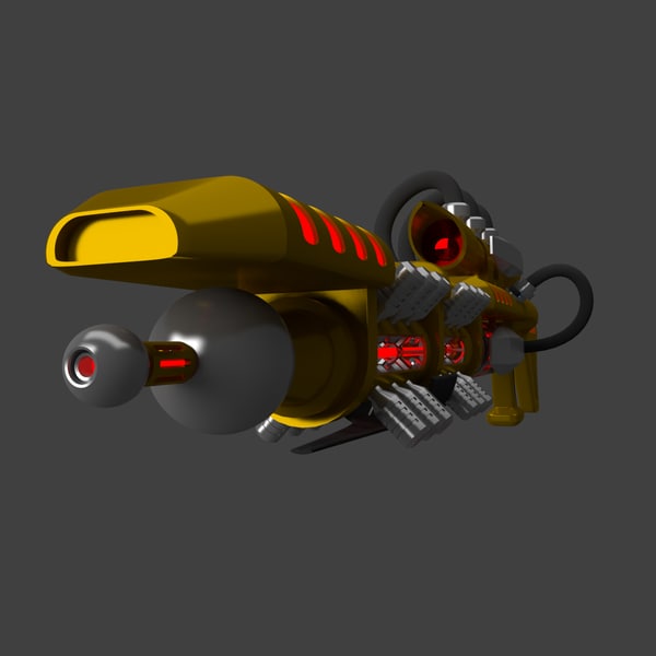 Free Blender Gun Models | TurboSquid