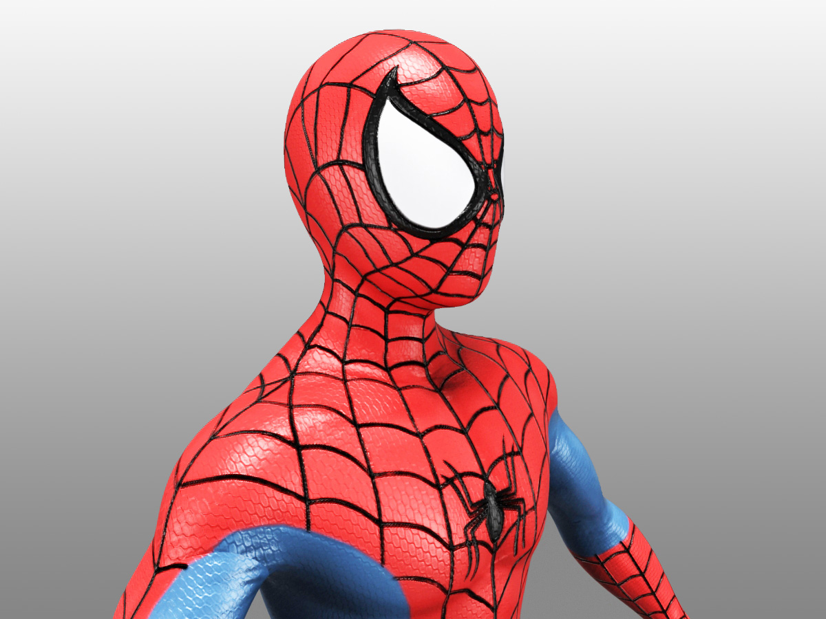 spider-man 3d model