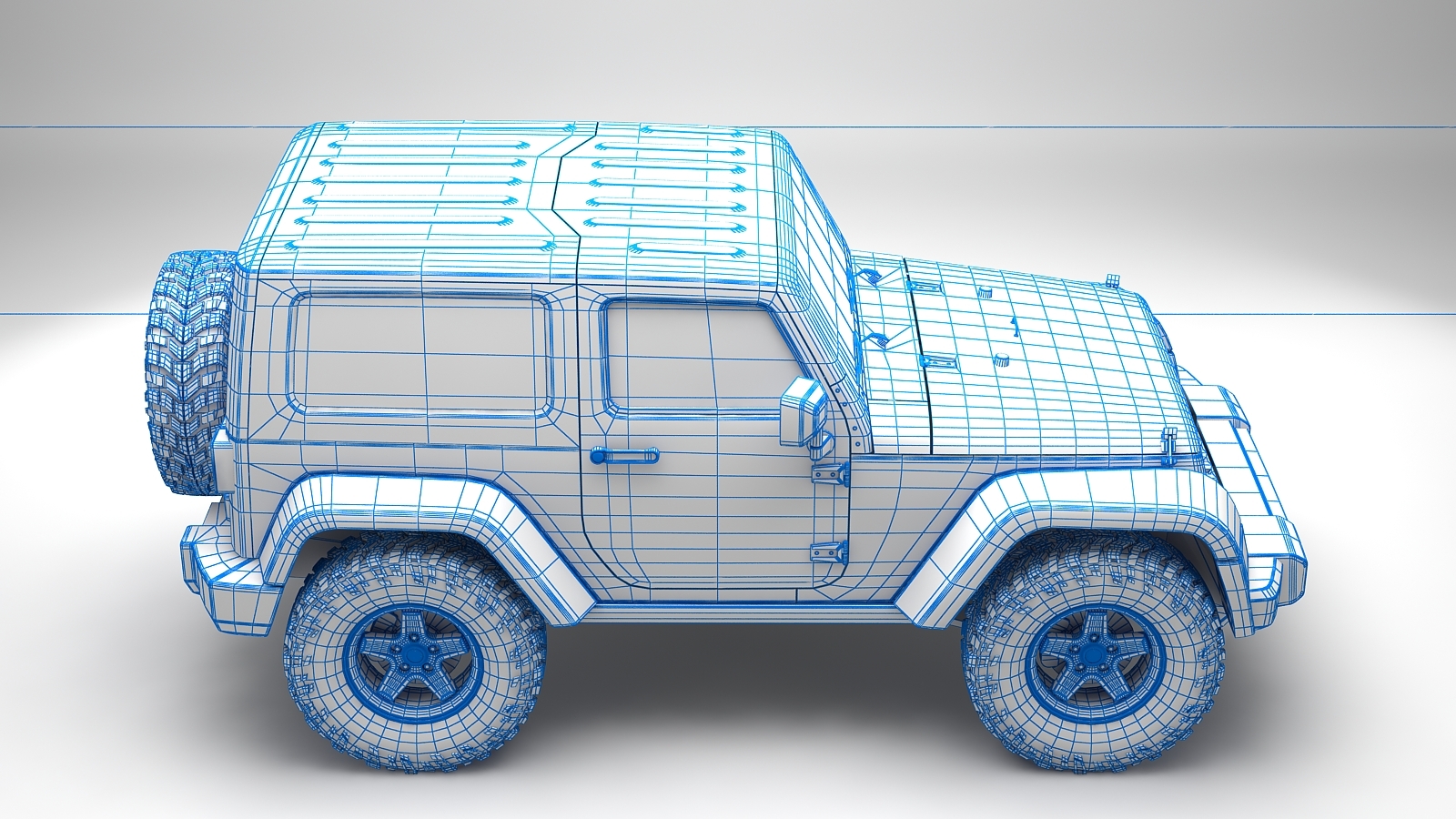 3d jeep wrangler rubicon