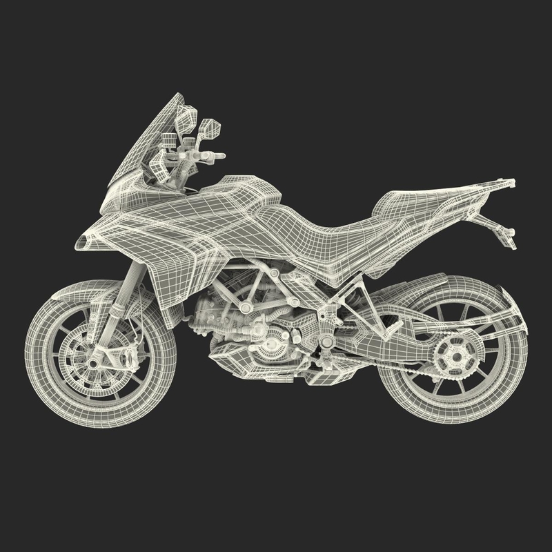 motorcycles 16 3d model