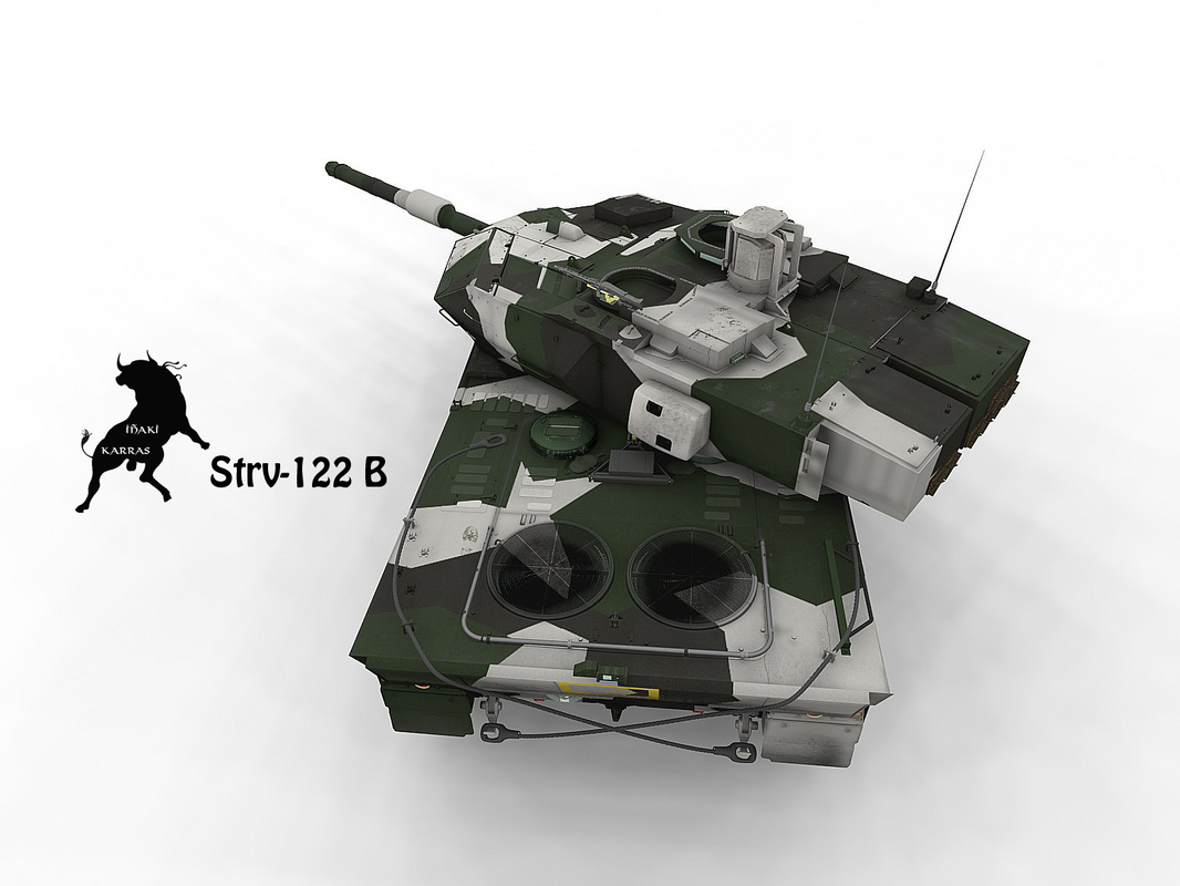 modelo 3d STRV-122 B Esquema De Invierno - TurboSquid 724270