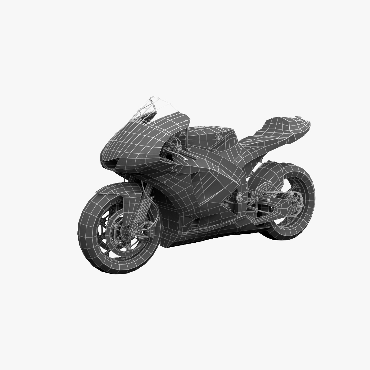 motorcycles 16 3d model