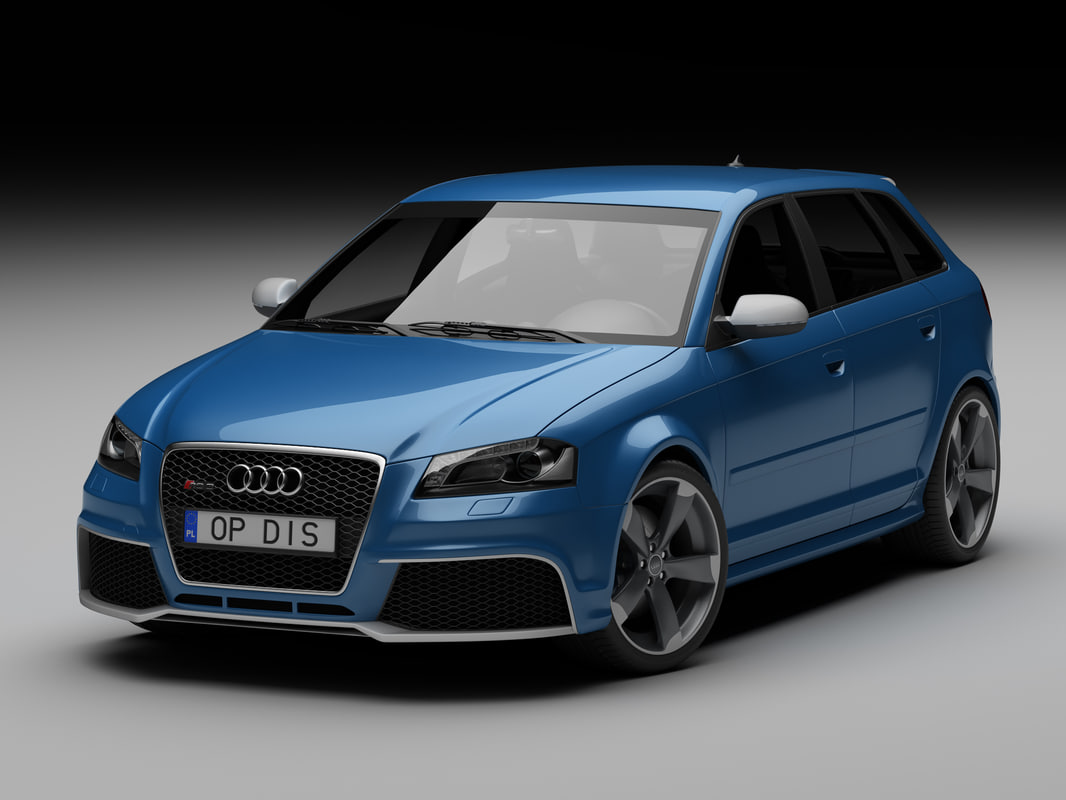 3d audi rs3 2012