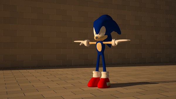 Sonic The Hedgehog 3D Models for Download | TurboSquid