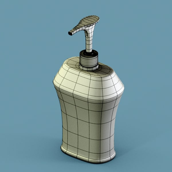 3d model soap dispenser