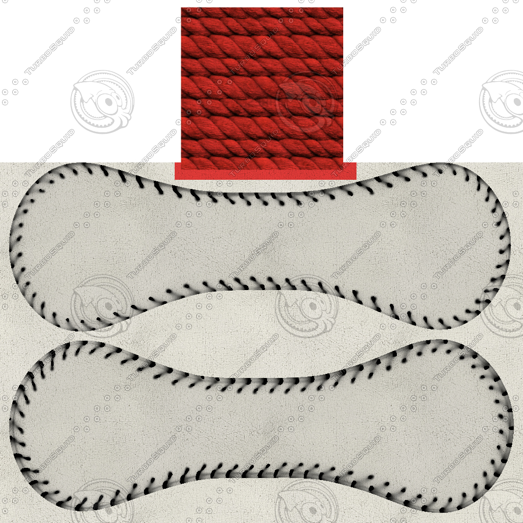 3d model baseball ball