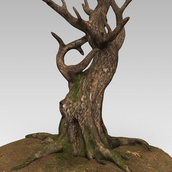 tree landscape 3d model