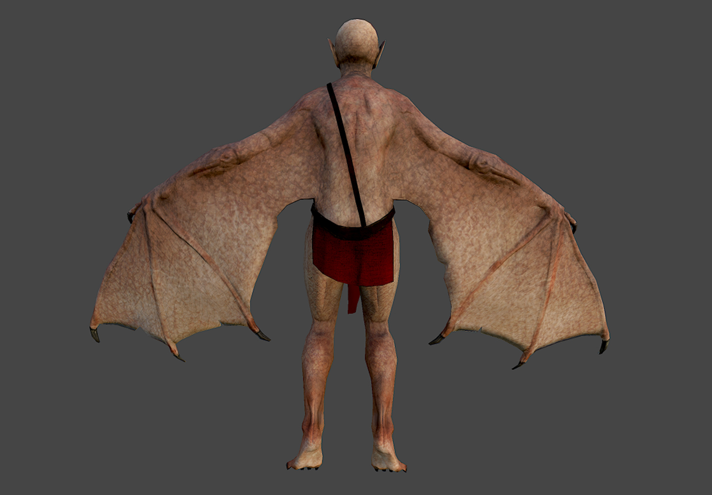 3d model vampire female