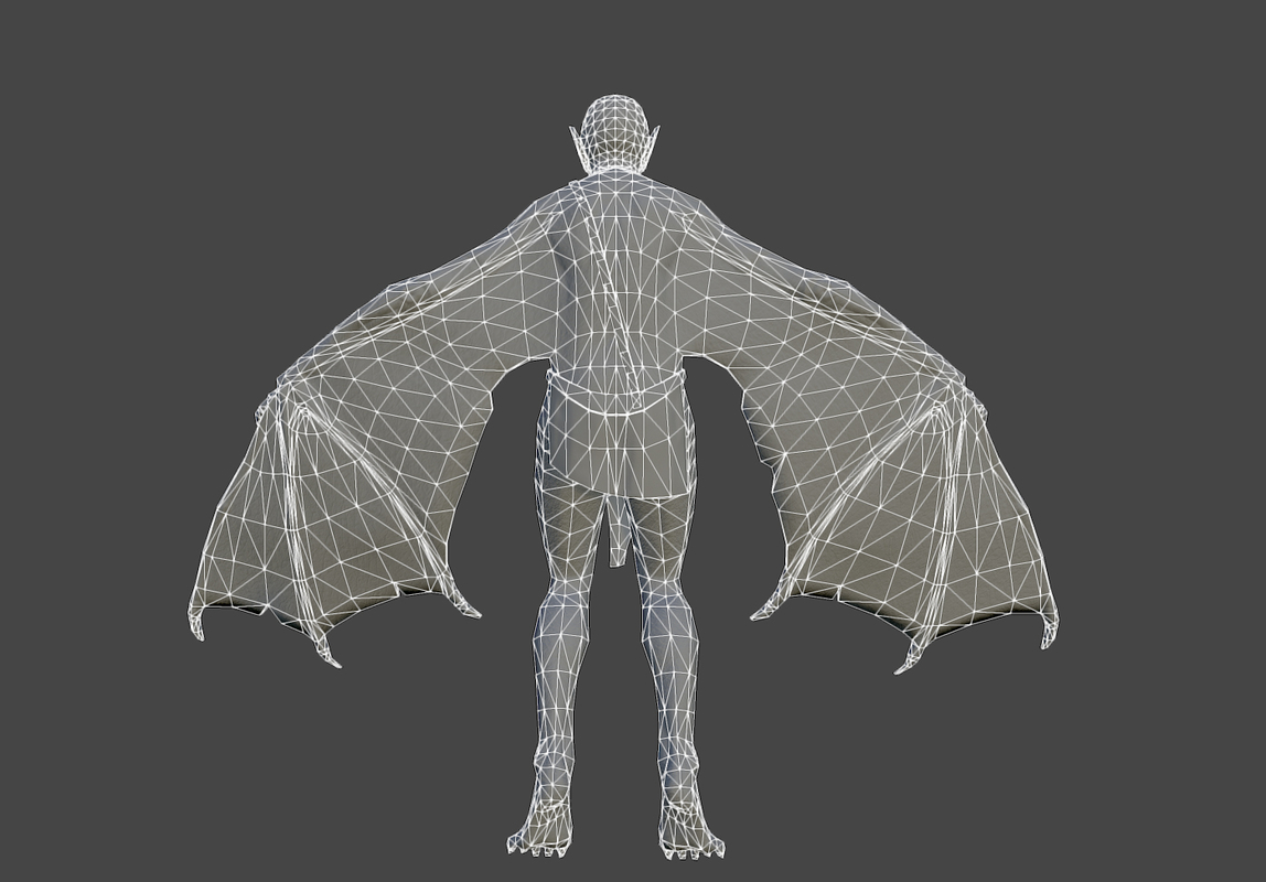 3d model vampire female