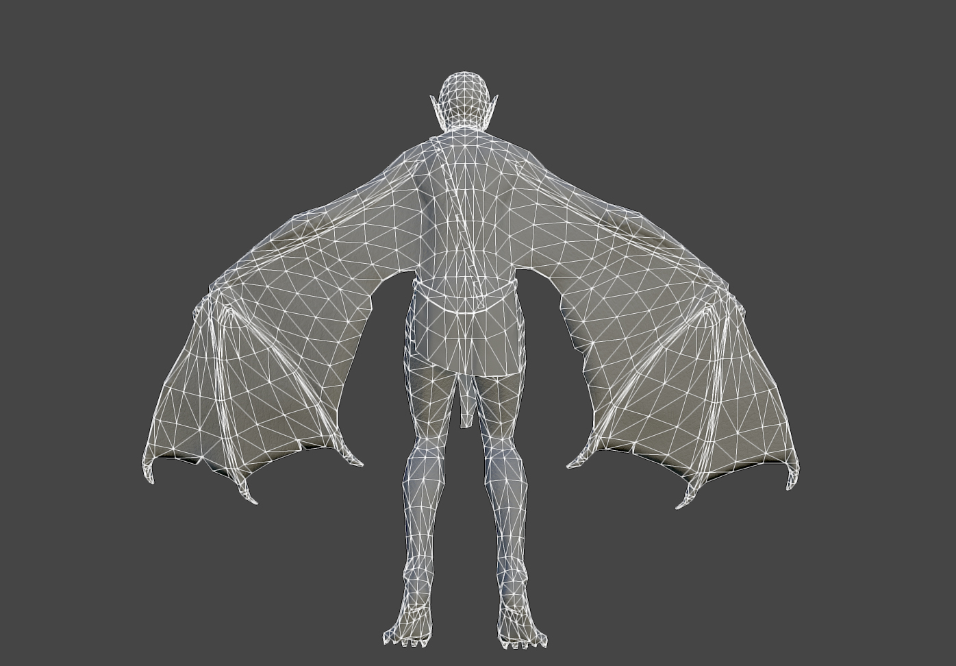 3d model vampire female