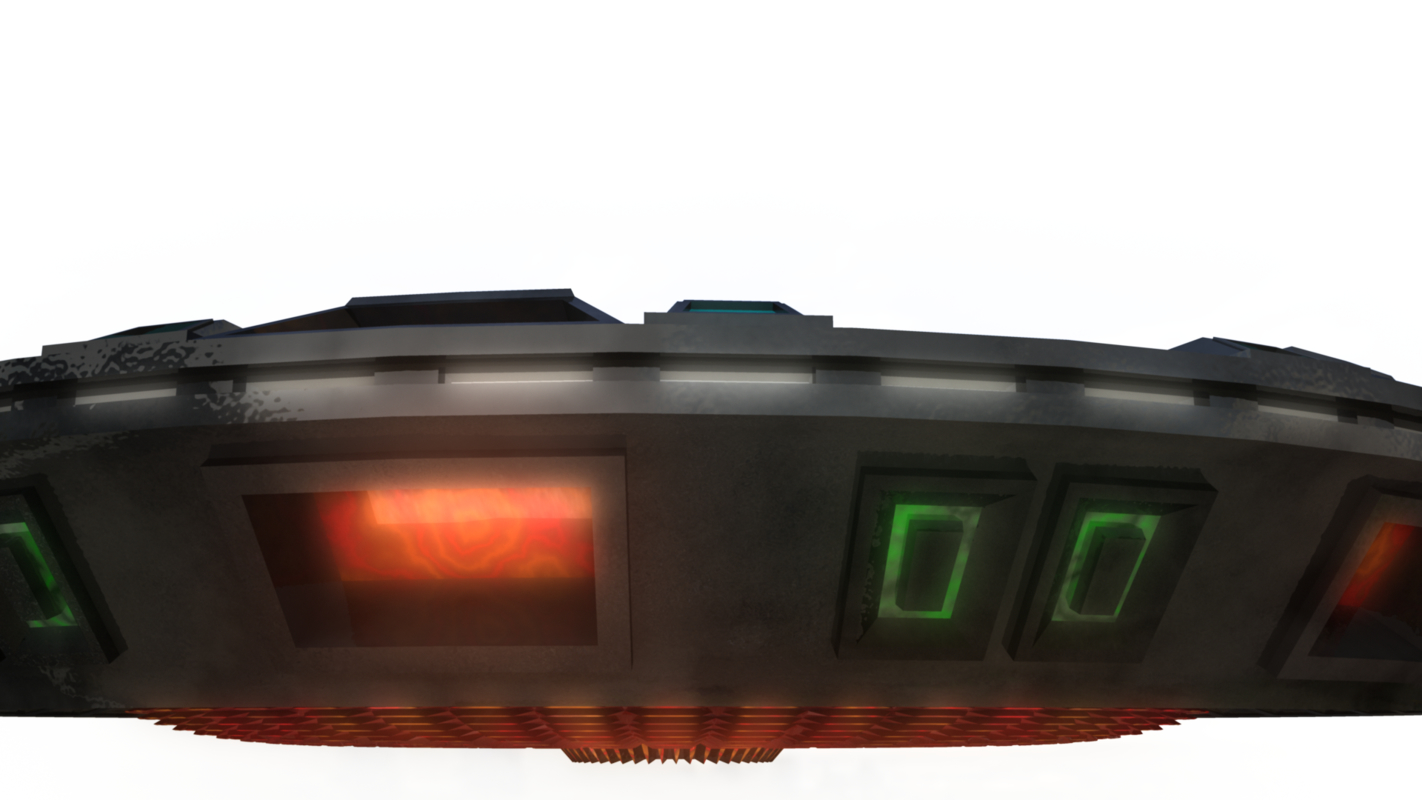 3d model of ufo flying saucer