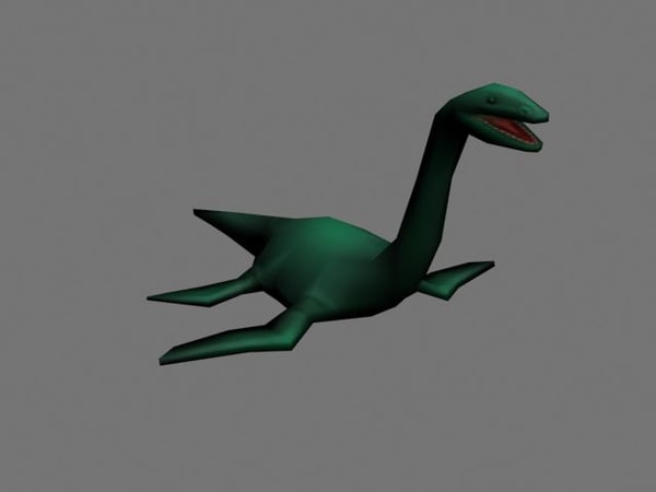 Loch Ness Monster 3D Models for Download | TurboSquid