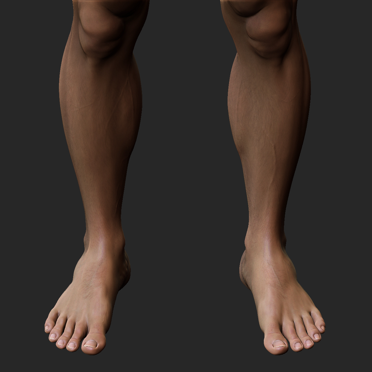 realistic male body character max