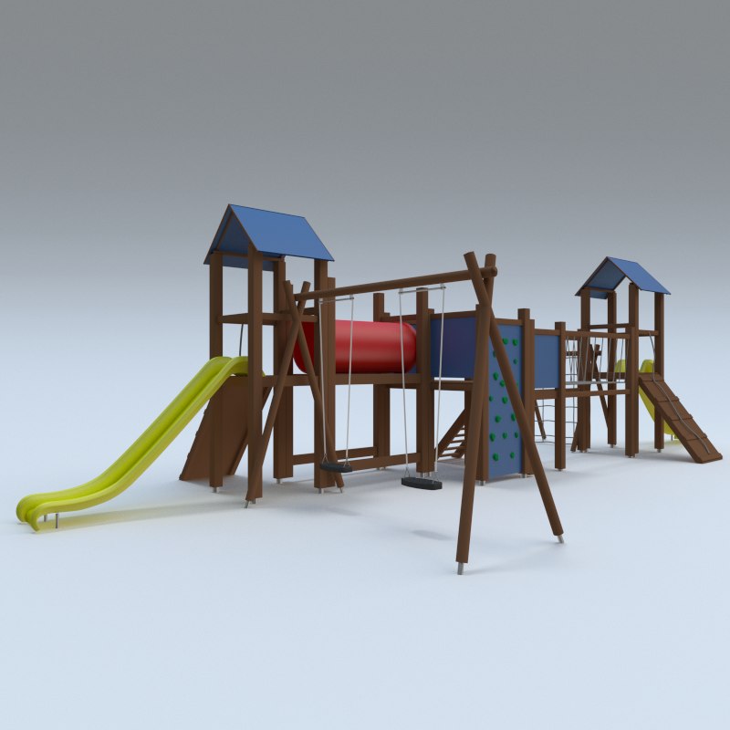 3d model playground play