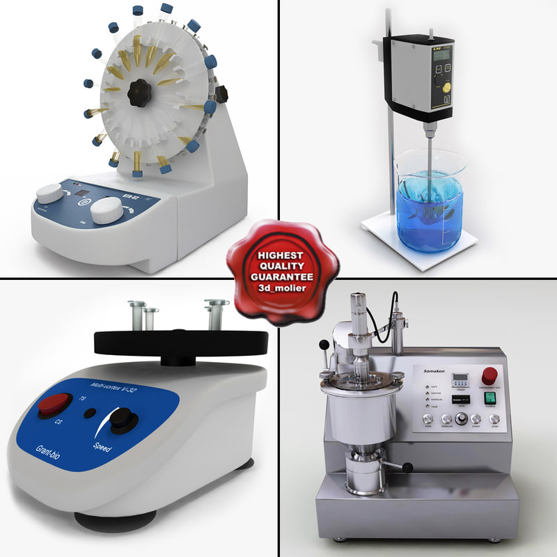 3d laboratory mixers v2 lab