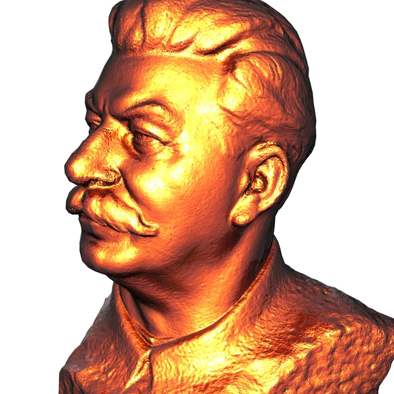stalin s statue 3d model