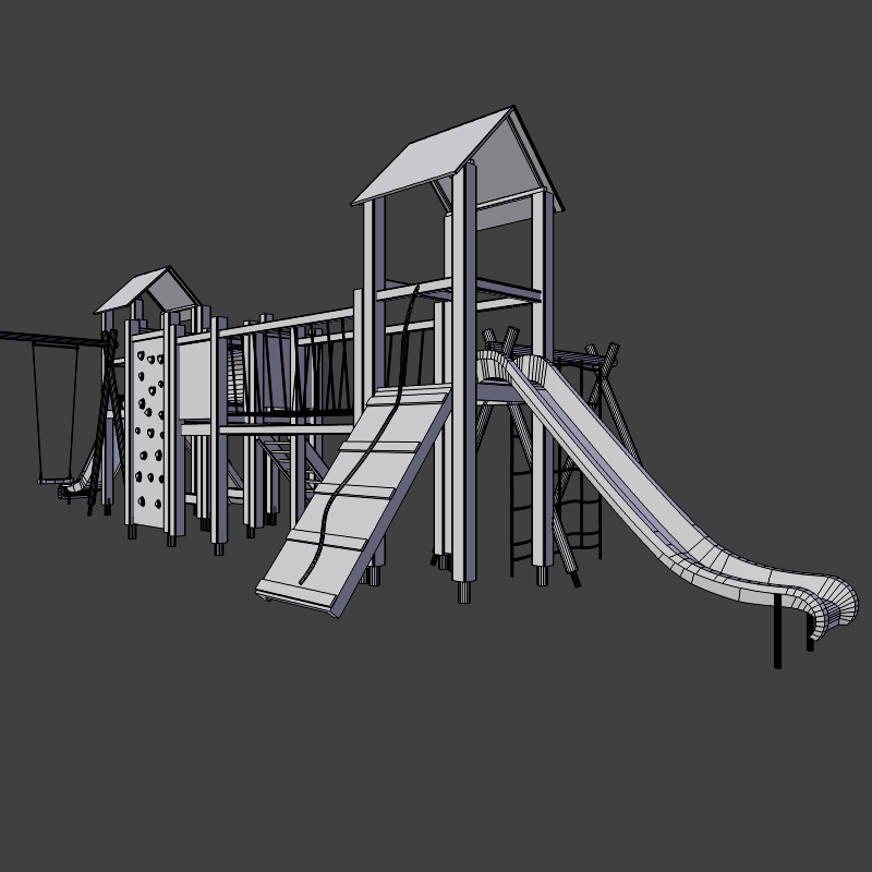 3d model playground play