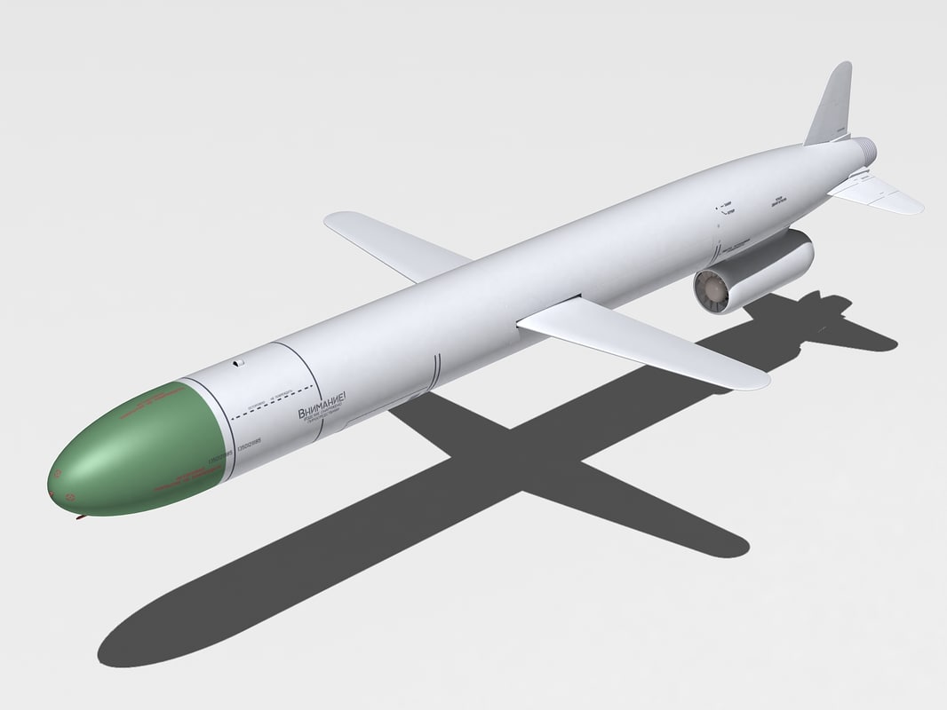 kh-55 missile 3d 3ds