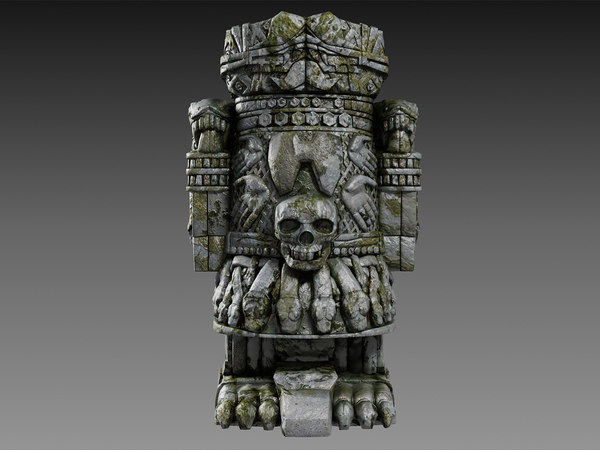 aztec artifact 3d model