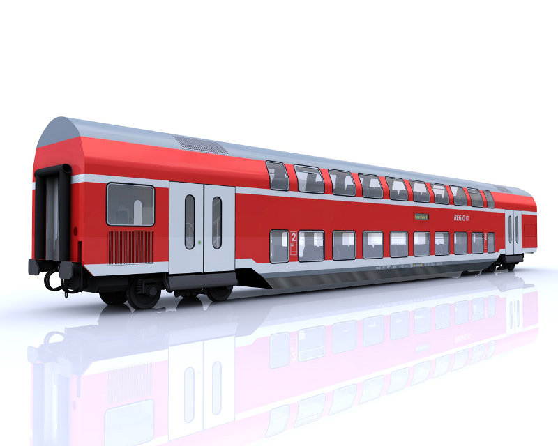 3d model passenger deutsche bahn
