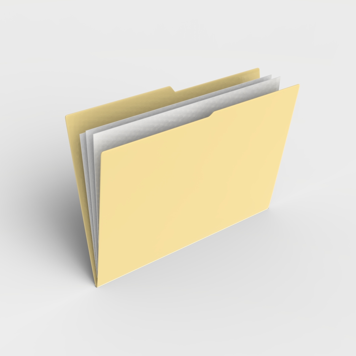 file folder 3d model