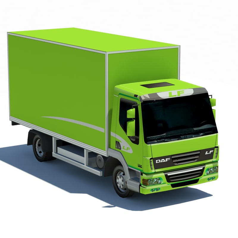 daf lf 3d model