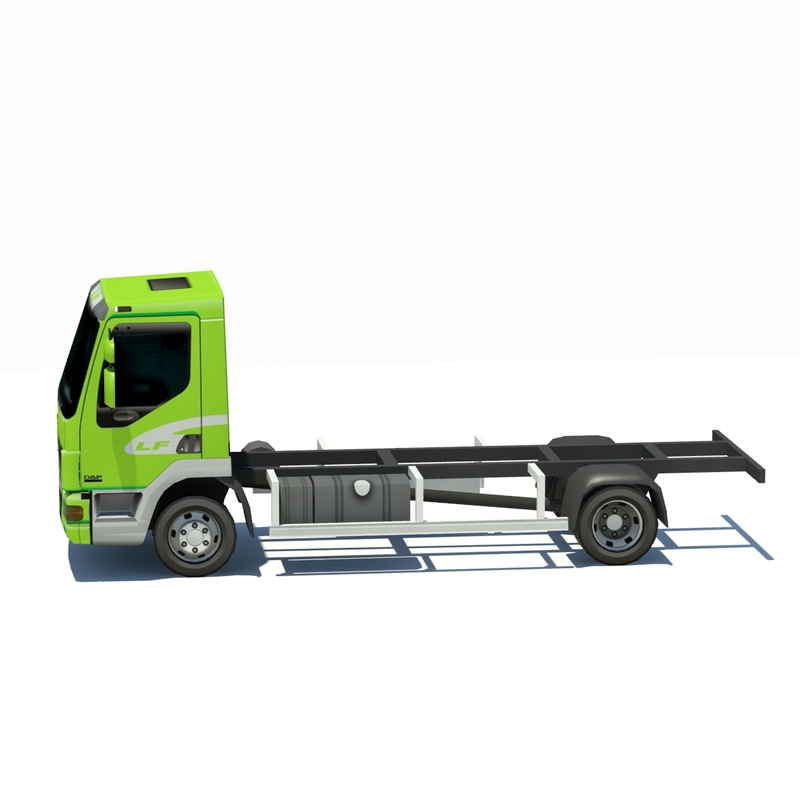 daf lf 3d model