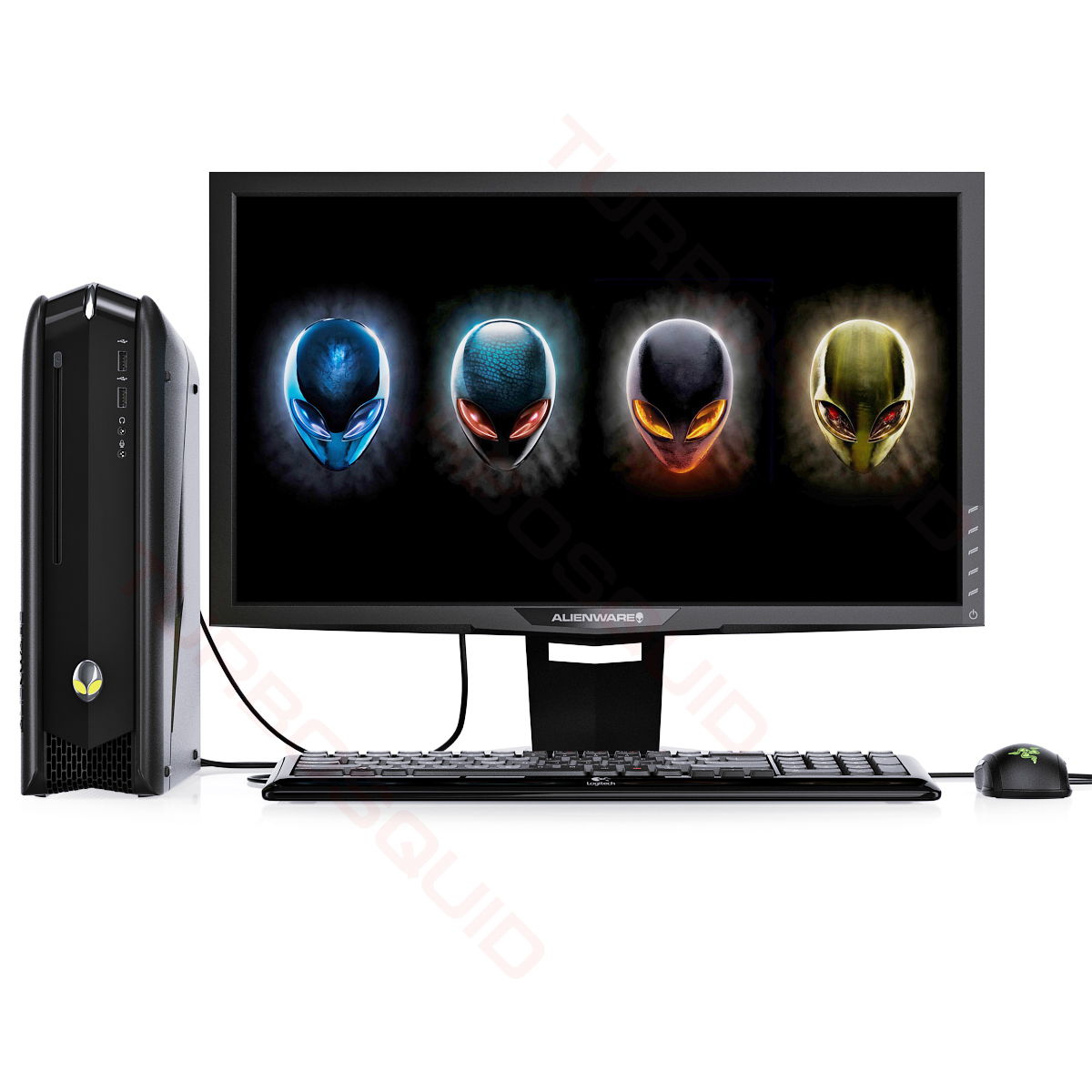 dell alienware gaming computer 3d max