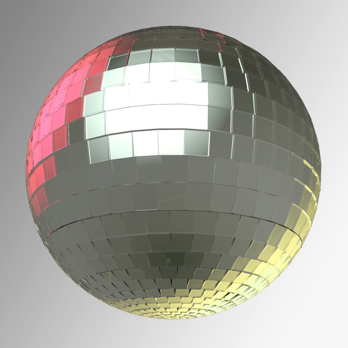 3d disco ball model