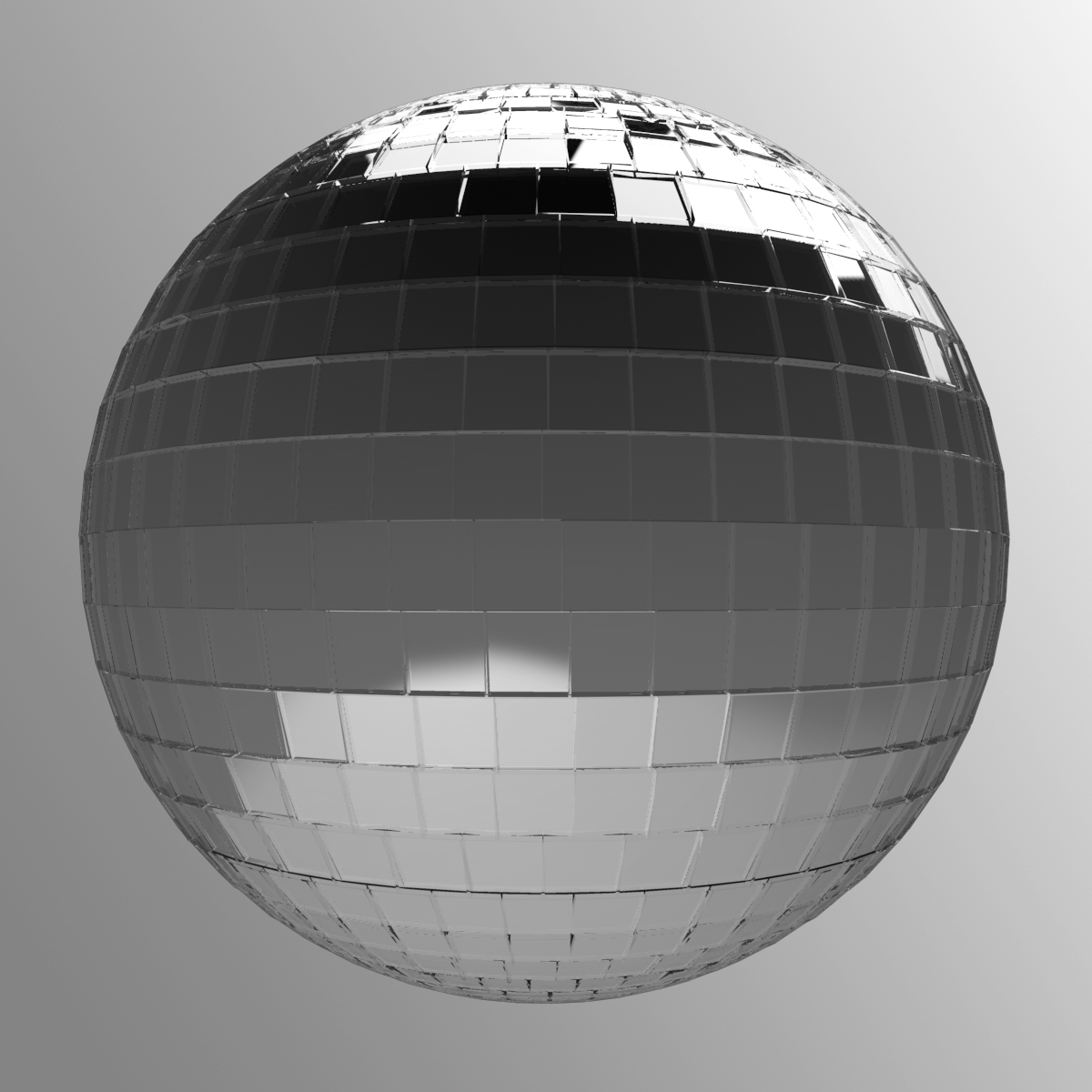 3d disco ball model