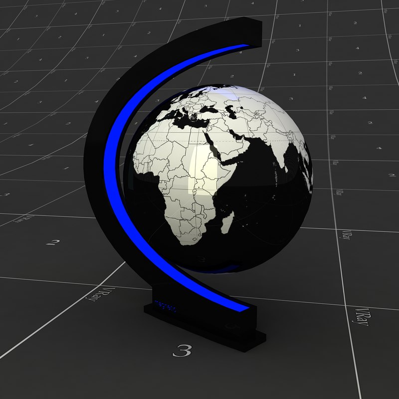 3d globe model