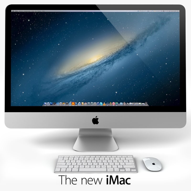 new imac 3d model