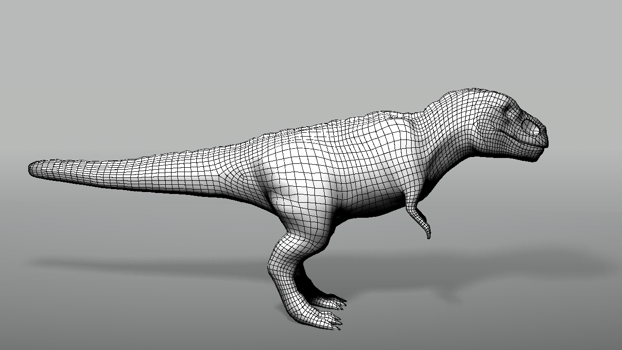 3d trex t rex model