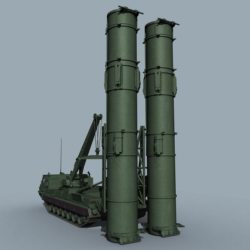 russian sa-12b 23b giant 3d obj