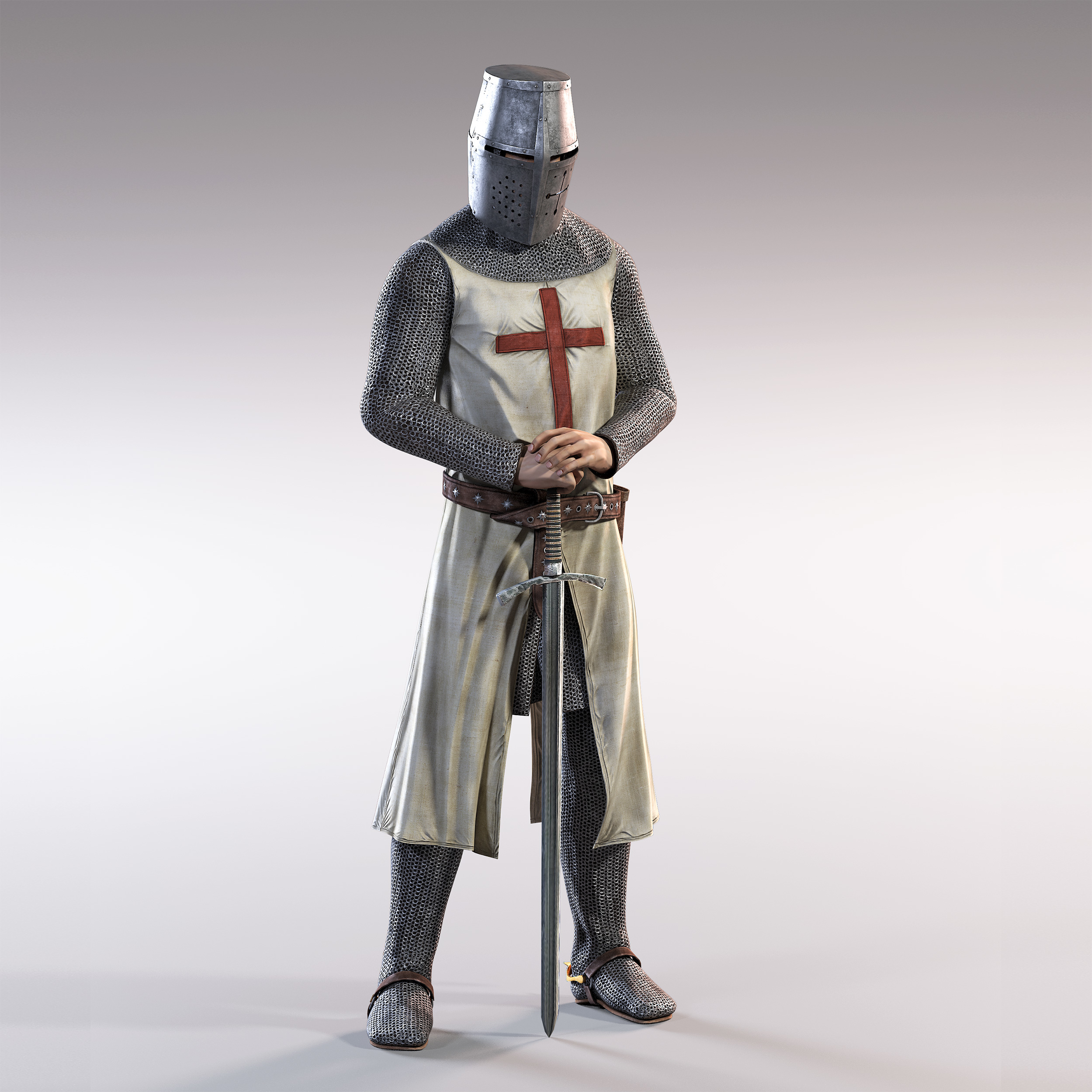 knight rigged 3d max