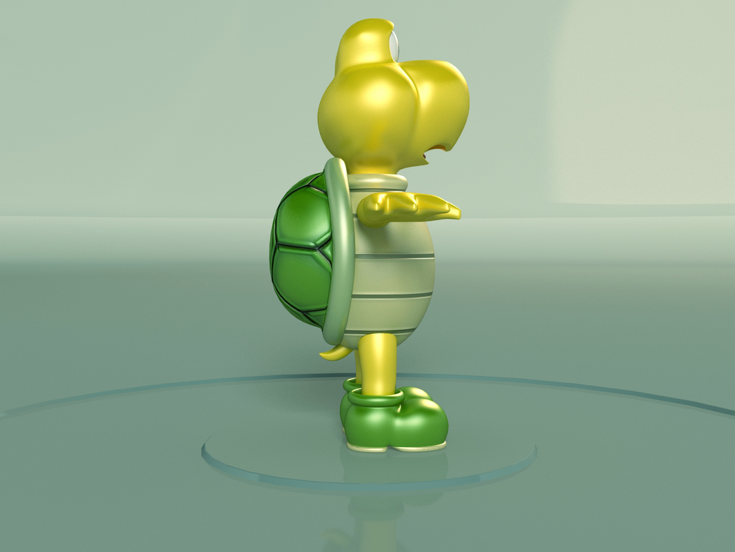 3d koopa troopa
