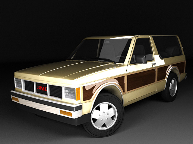 3d model gmc jimmy mk1