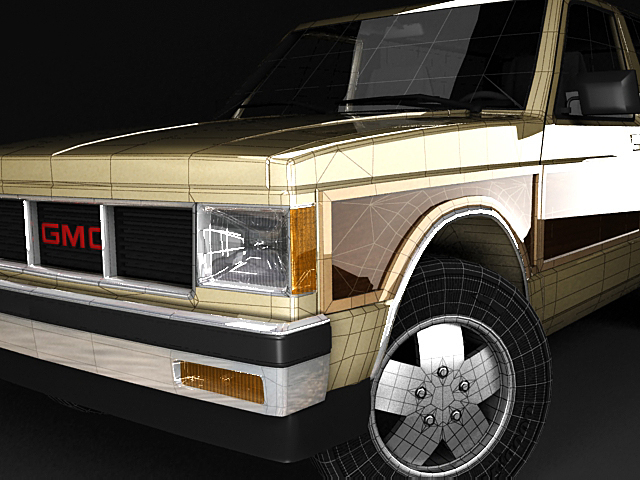 3d model gmc jimmy mk1