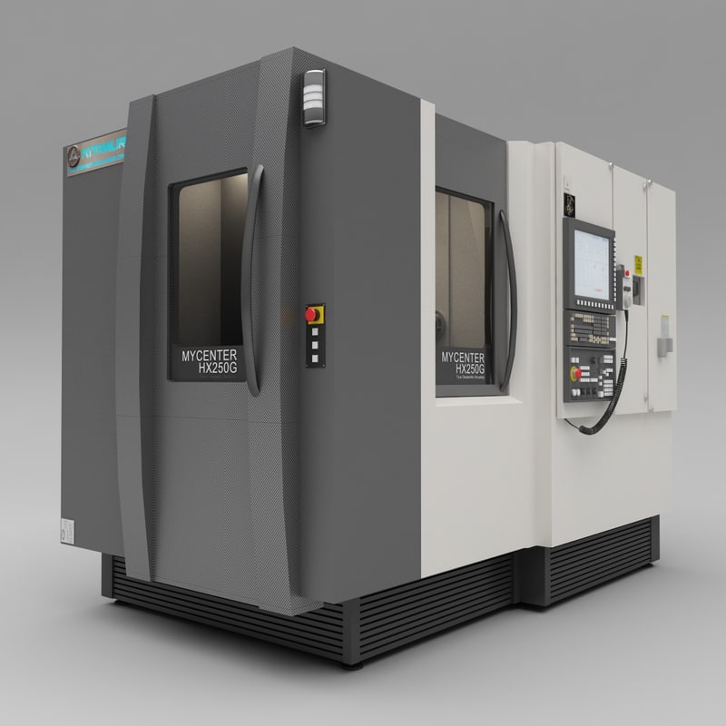 kitamura hx250g 3d max
