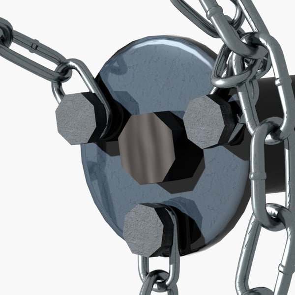 chain steering wheel 3d max