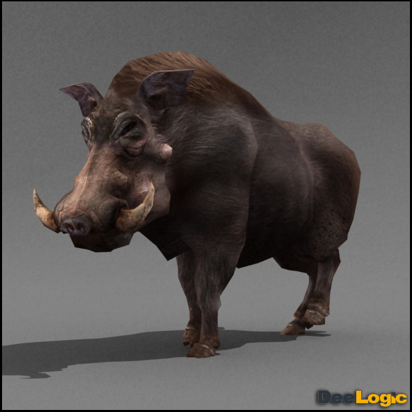 3ds max warthog animations ready