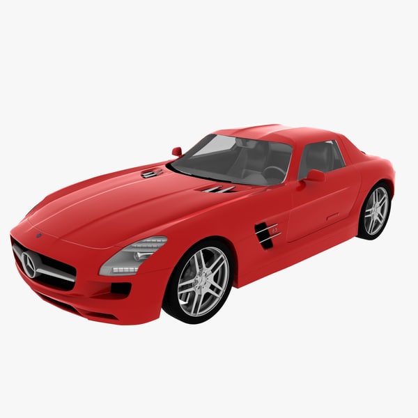 mercedes sls amg 3d model