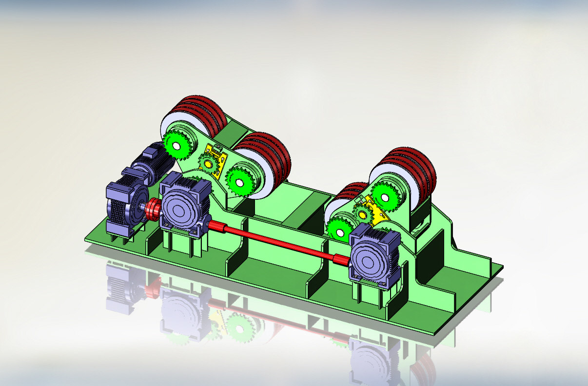 3d dwg welder rotator