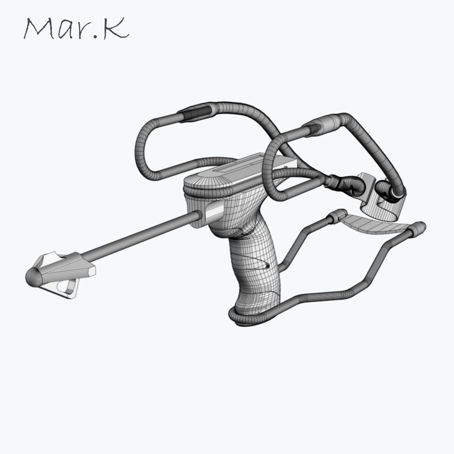3d sling-shot sling shot model